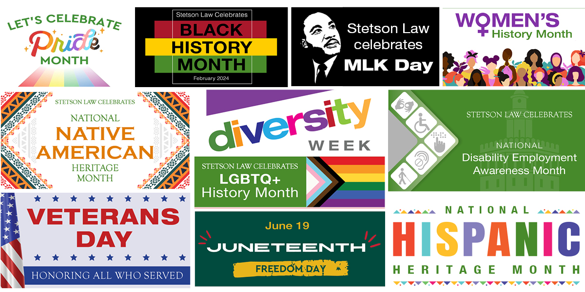 Cultural Observances - Stetson Law